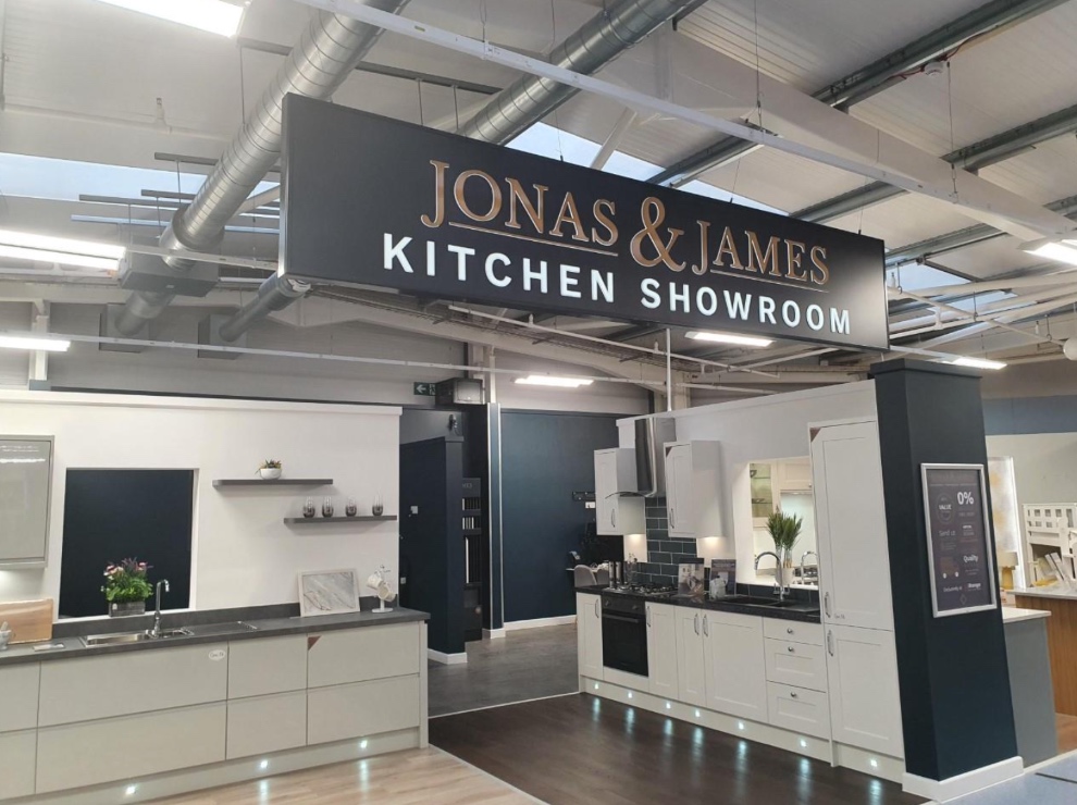 Luxury Jonas & James Kitchen Showroom now open at The Range in Exeter ...